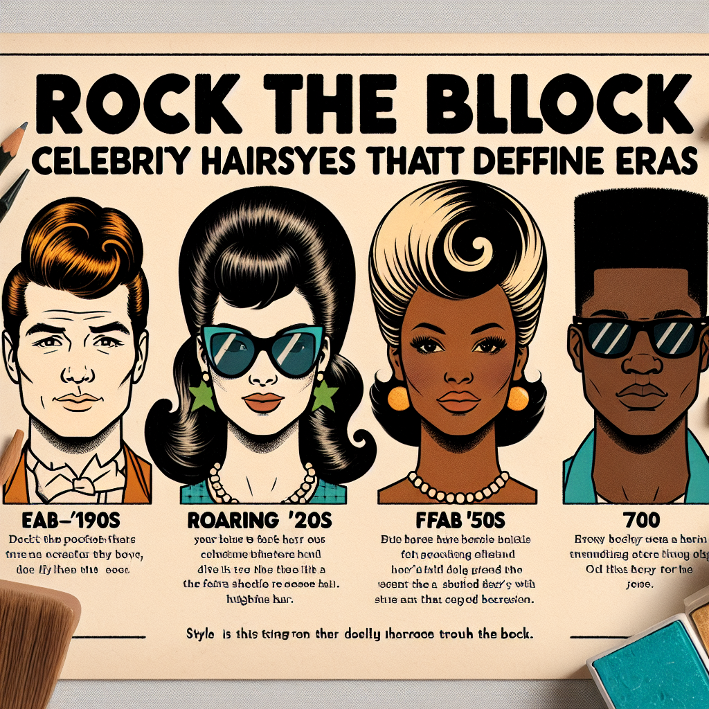 Rock the Block: Celebrity Hairstyles That Define Eras • Nederlandse ...