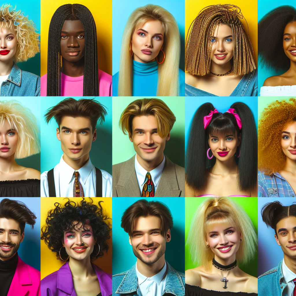 De Comeback van de 90's Haarstijl • Nederlandse Kappersunie